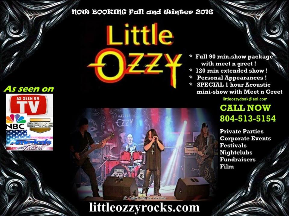 Little Ozzy Now Booking – IndiePulse Music Magazine
